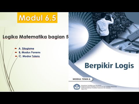 Modul 6 5 Logika Matematika, silogisme, modus tolens dan modus ponens ...