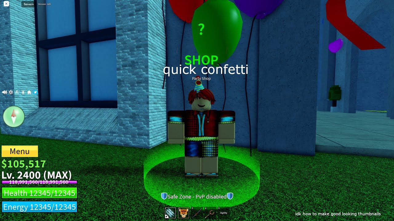 fastest way to get confetti | bloxfruits - YouTube