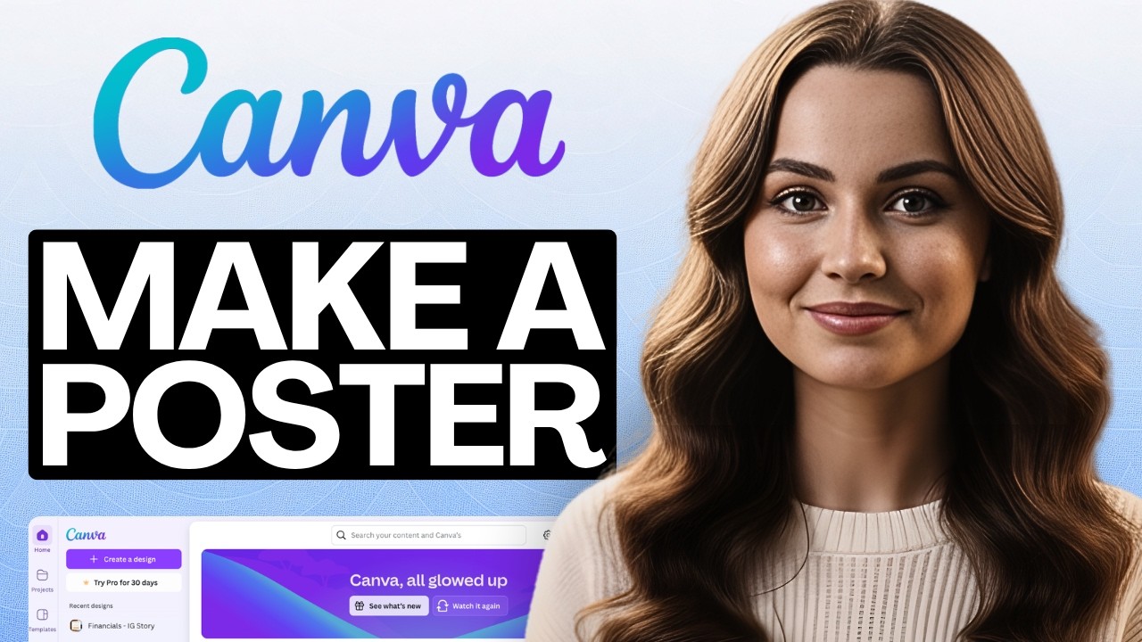 How To Make Poster In Canva 2026 Tutorial (Step-By-Step) - YouTube