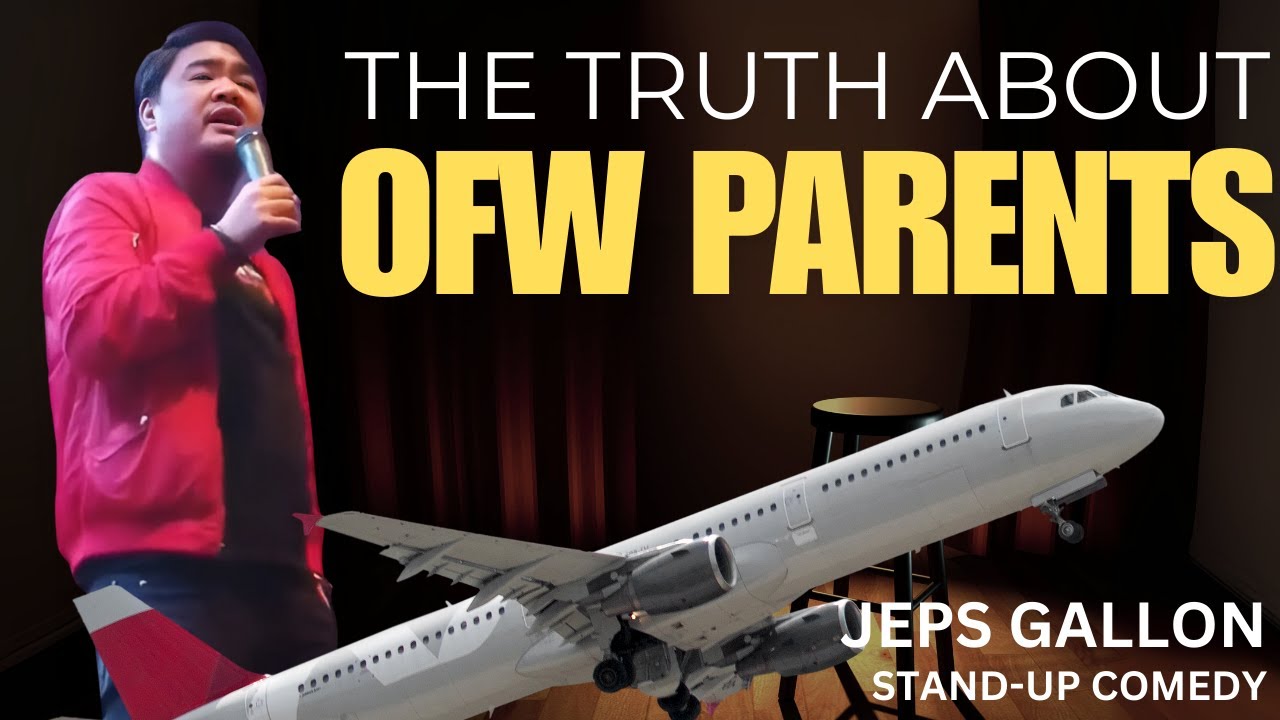 Jeps Gallon Spills the Hilarious Truth About OFW Parents - YouTube