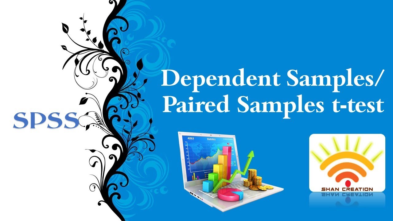 Dependent Samples, Paired Samples t test - YouTube