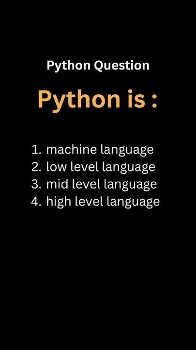 Python Objective Question Day 4. #pythonprogramming - YouTube