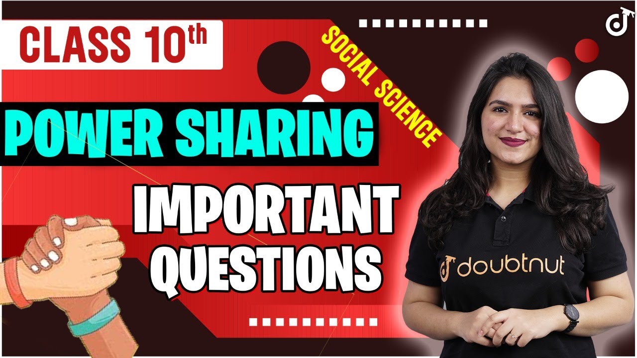 Power Sharing Ujjwala Mam Class 10 Social Science Board 2023 power-sharing-ujjwala-mam-class-10-social-science-board-2023