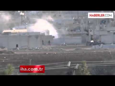 kobani de catismalar ilk kez bu kadar net!