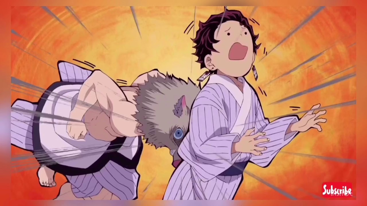 DEMON SLAYER || Inosuke Funny Moments - YouTube
