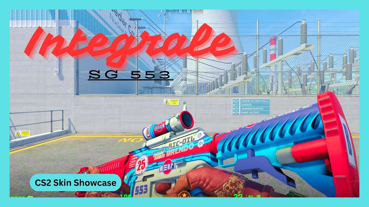 SG 553 Integrale | CS2 In-game Showcase [4K] - YouTube