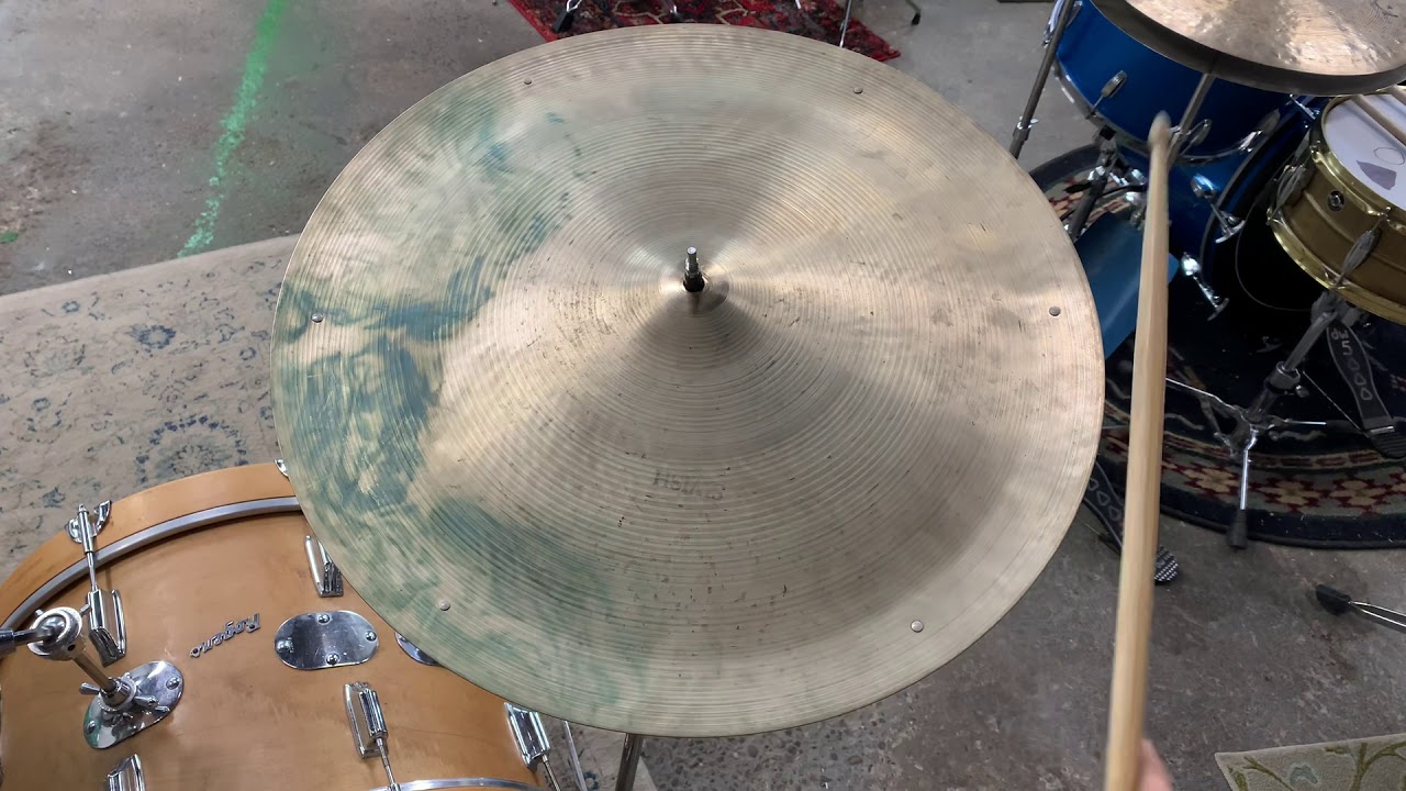 1970s Zildjian A 20" Swish Knocker 1920g - YouTube