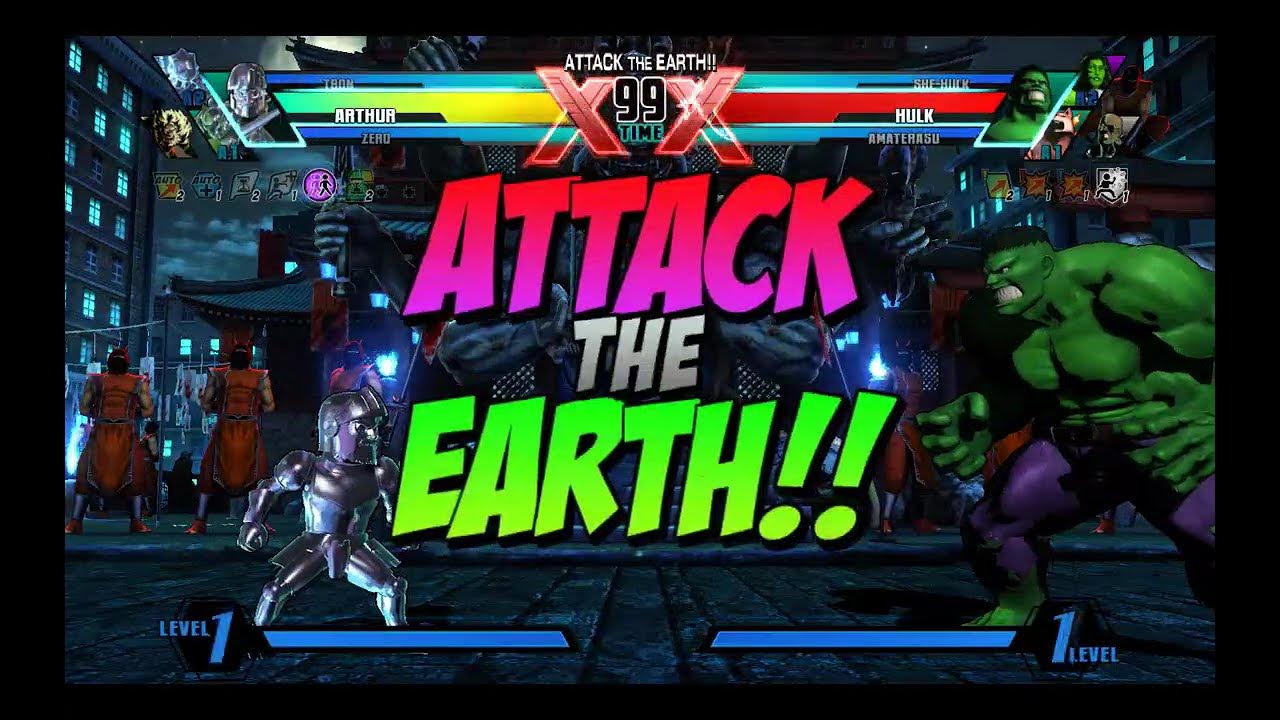 Team Heralds..Ultimate Marvel vs. Capcom 3..Part 7..Shadowland - YouTube