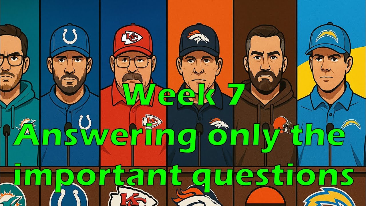 NFL Week 7: Coaches tell the TRUTH About Their Teams - YouTube