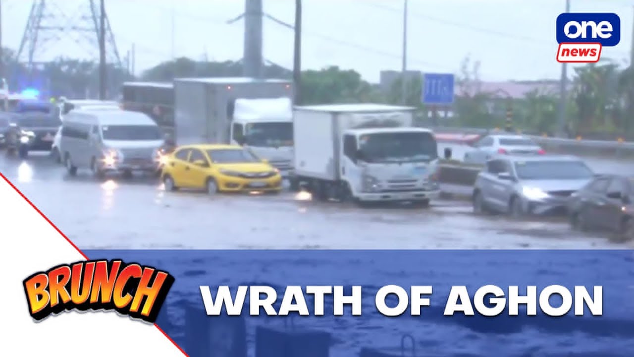 Brunch | 4K passengers stranded in Matnog port due to Aghon - YouTube