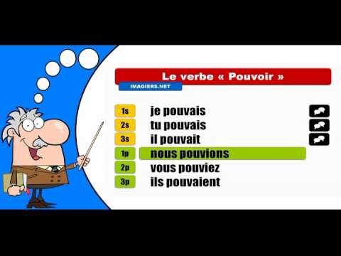 La conjugaison du verbe Pouvoir # Indicatif Imparfait - YouTube