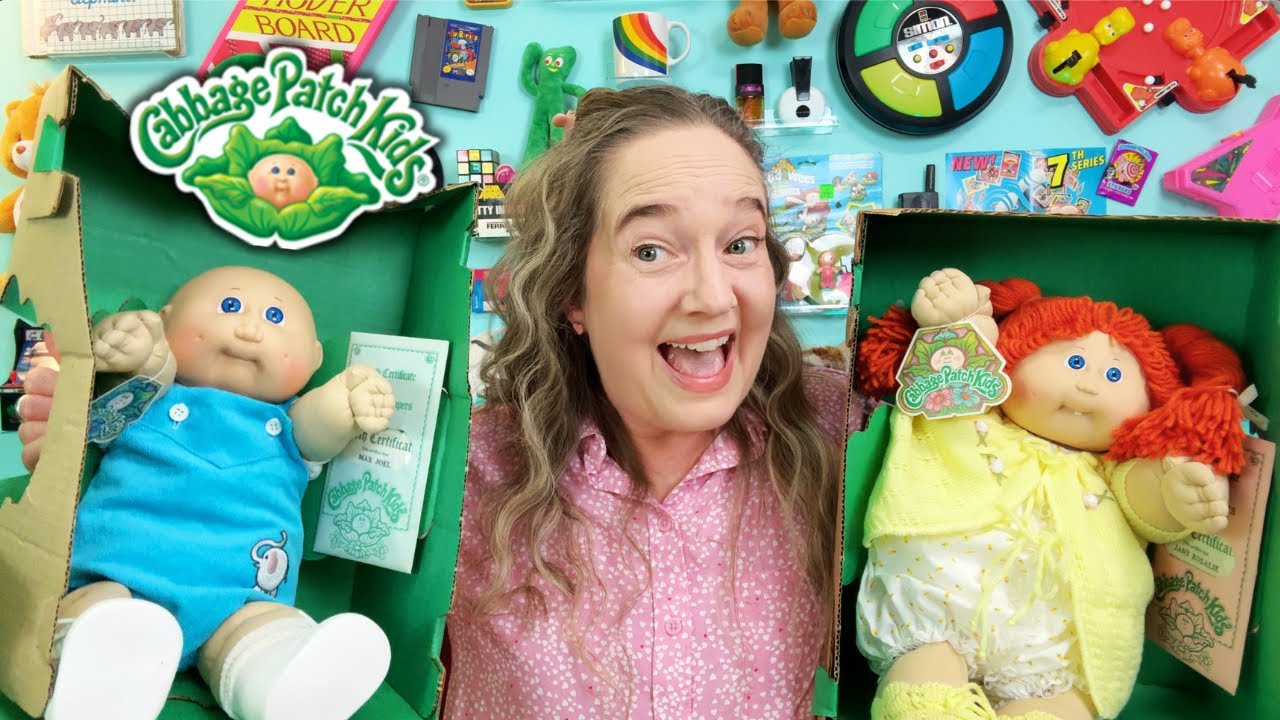 Unboxing 40 year old Cabbage Patch Kids for the first time! - YouTube