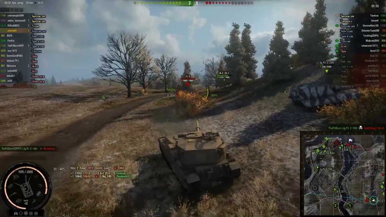 WoT FV215b 183 with HESH ammo - YouTube