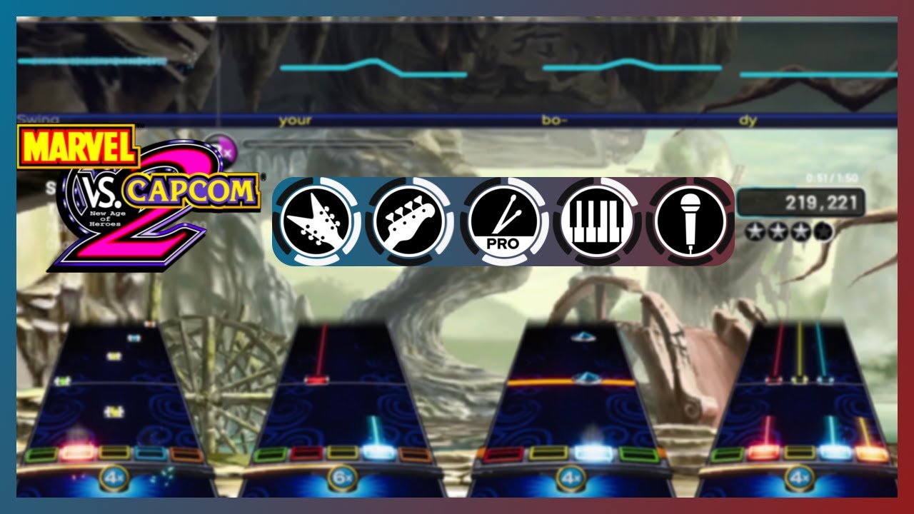 Tetsuya Shibata - Swamp Stage (MvC2) [Clone Hero/YARG Custom Chart ...