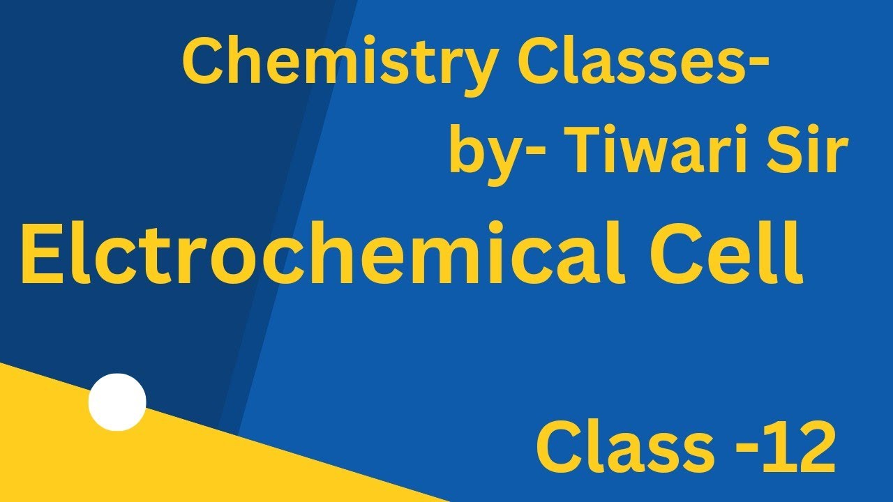 Concept of Electrochemical cell (Class -12) - YouTube