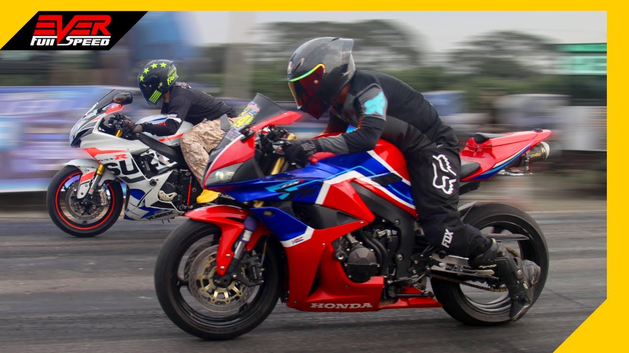 DRAG RACES 🔥 Versys 1000 🆚 GSX-R600 🆚 MT-09 🆚 CBR600RR 🆚 Z900 🆚CB1000R ...