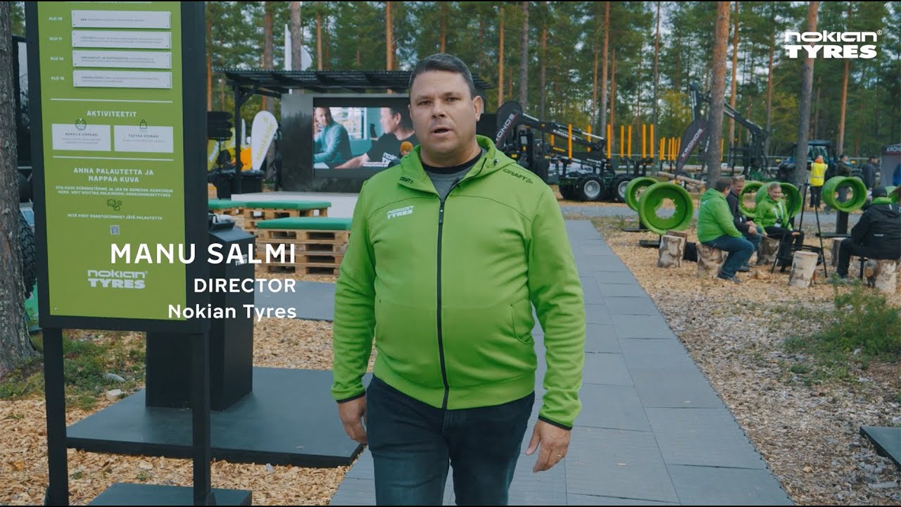 Manu Salmi, Director, Nokian Heavy Tyres - YouTube