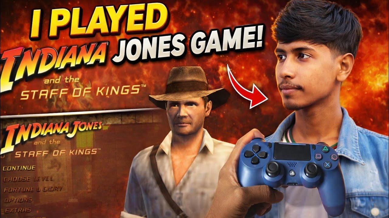 PS4 Controller on Mobile | Indiana Jones Gameplay | Solo Adventures ...