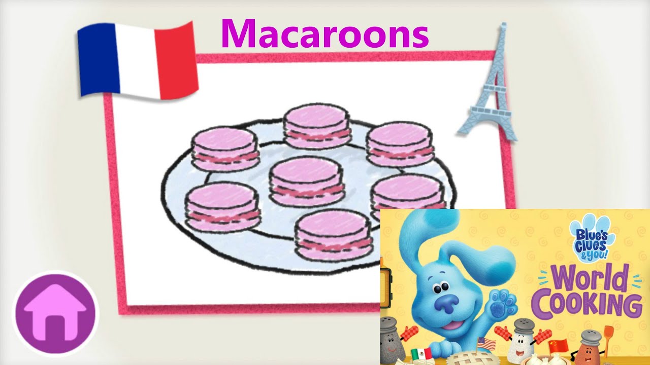 Blue's Clues and You | World Cooking | Macaroons - YouTube
