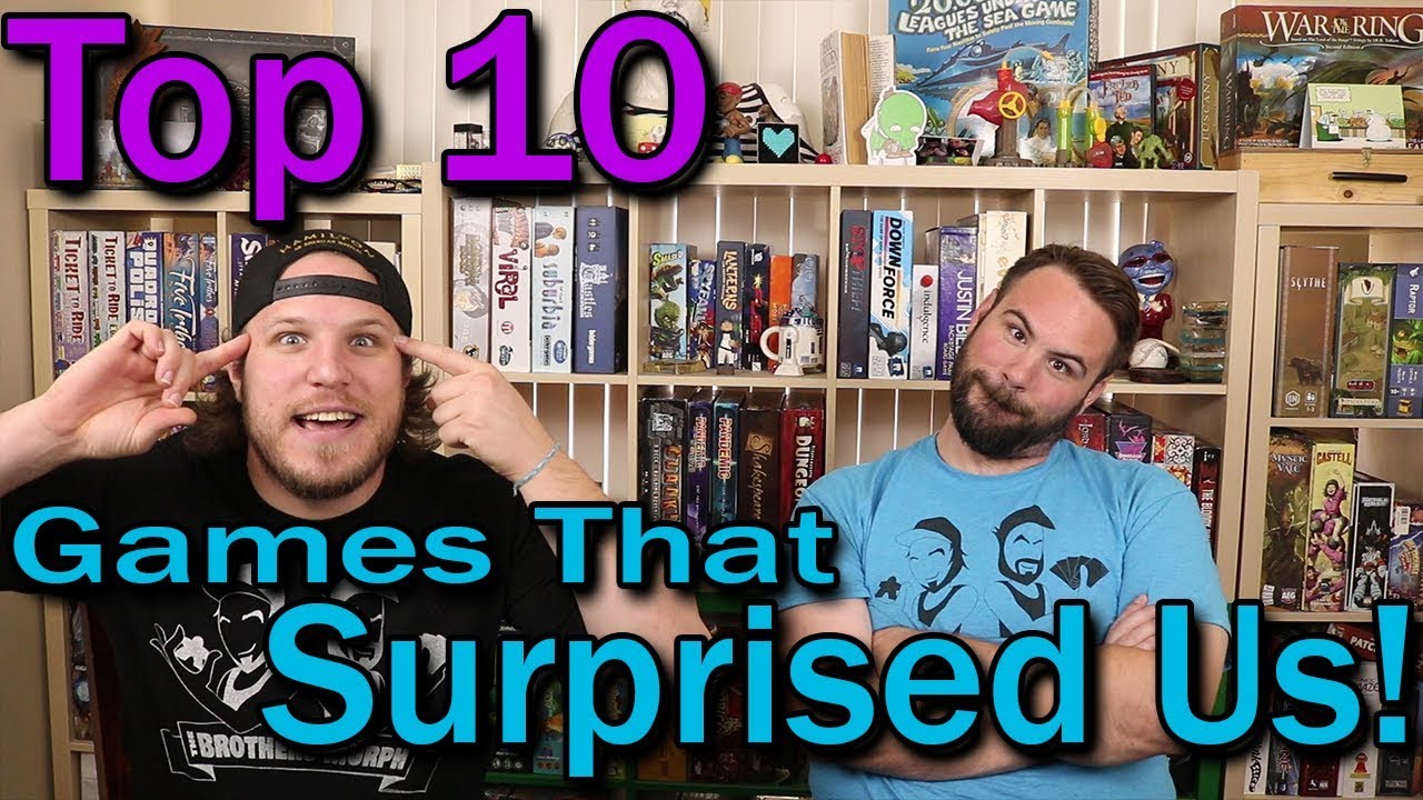 Top 10 Games That Surprised Us! - YouTube