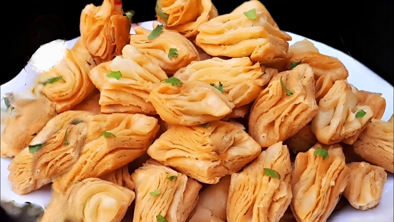 Bakery Style crispy crunchy Puff Snacks. Recipe Tea Time Recipe|Nashta ...