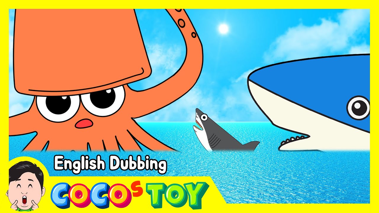En DubbingㅣThe Legendary Megalodon and Kraken 2ㅣdinosaurs animation for ...