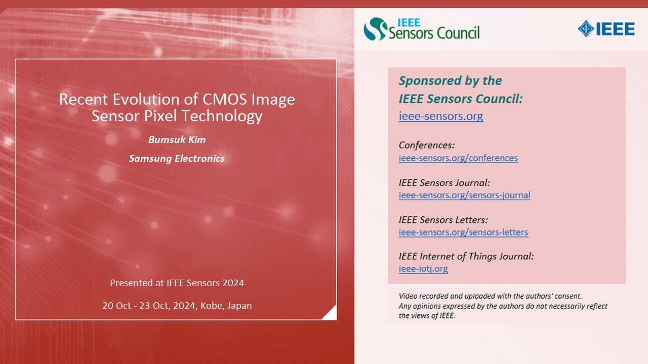 Recent Evolution of CMOS Image Sensor Pixel Technology - YouTube