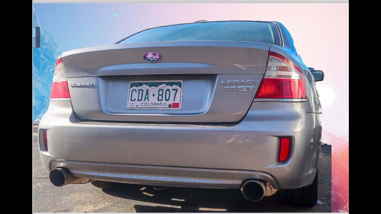 Straight Piping My Subaru! LOUD - YouTube