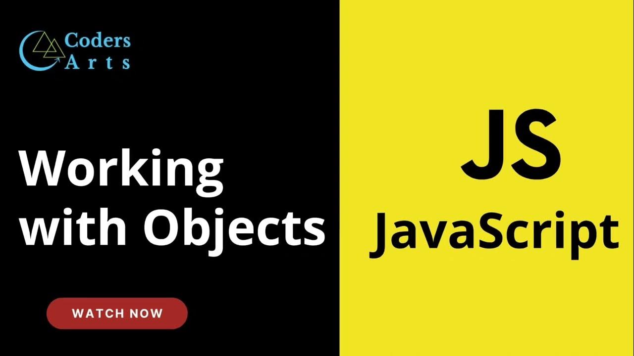 34. Working With Objects | | Javascript Tutorial For Beginners | Web 