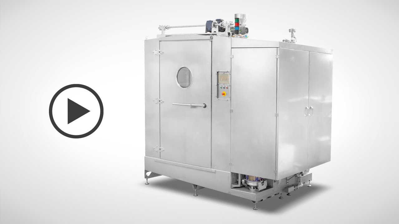 Cabin washing machine Type KWA-UDT | MOHN GmbH - YouTube