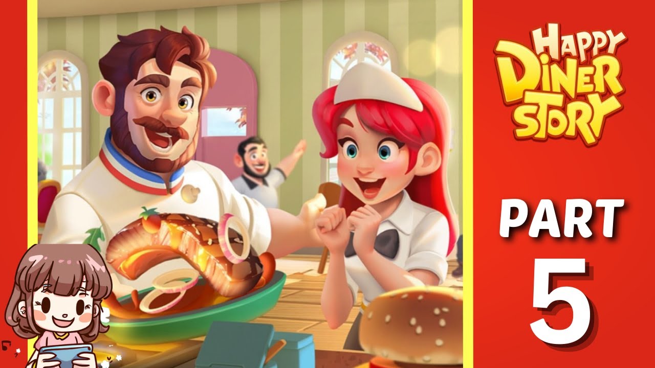 Hard Level 35 | Happy Diner Story: Cooking Gameplay Part 5 - YouTube