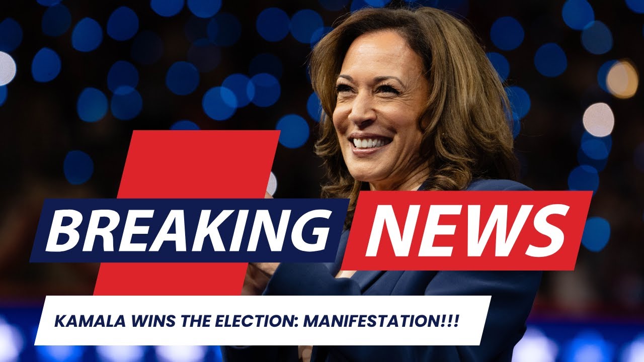 Manifesting Hope and Unity: KAMALA HARRIS WINS PRESIDENTIAL BID! - YouTube