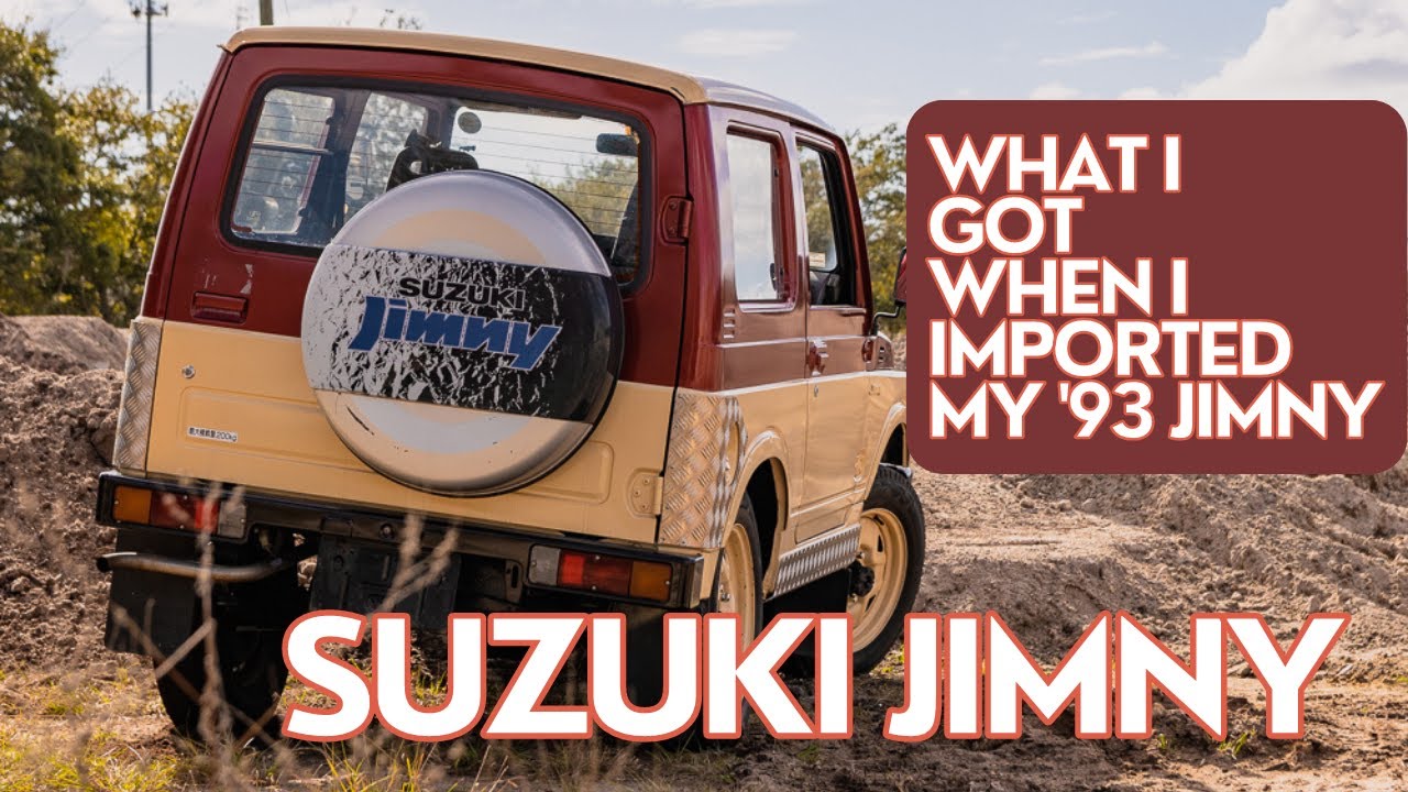 Look Inside My Imported-Japanese-Suzuki-Jimny! - YouTube