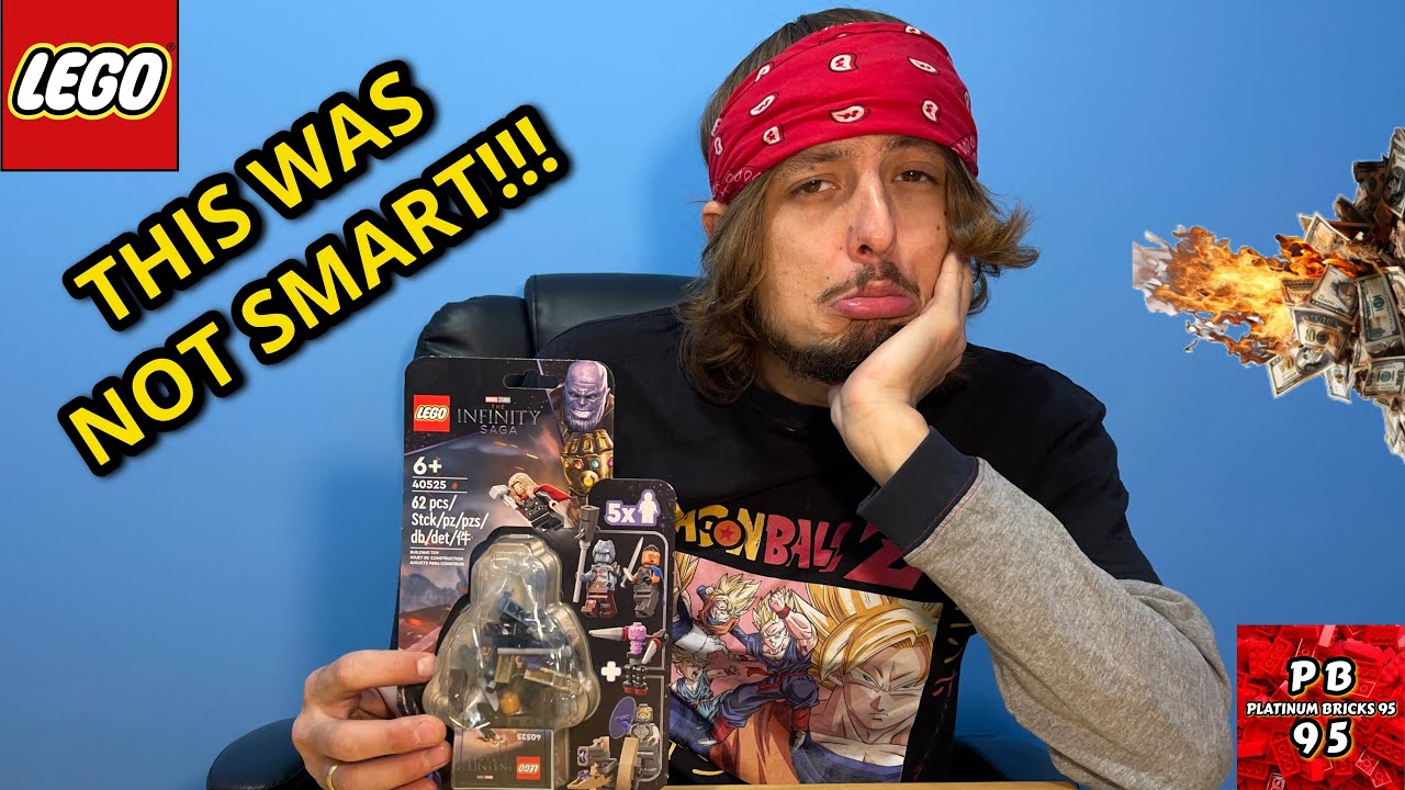 I DID NOT want to UNBOX this LEGO MARVEL SET!!! (Lego Set #40525) - YouTube