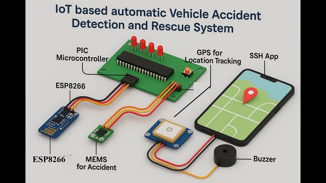 HVS-3390. IoT based automatic Vehicle Accident Detection and Rescue ...