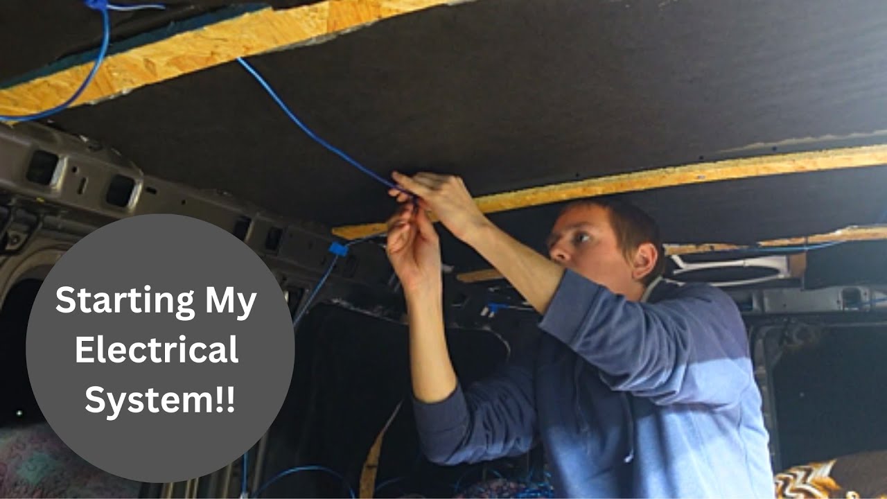 Van Life Electrical System - 12V DC Wiring - Testing The Maxx Air Fan ...