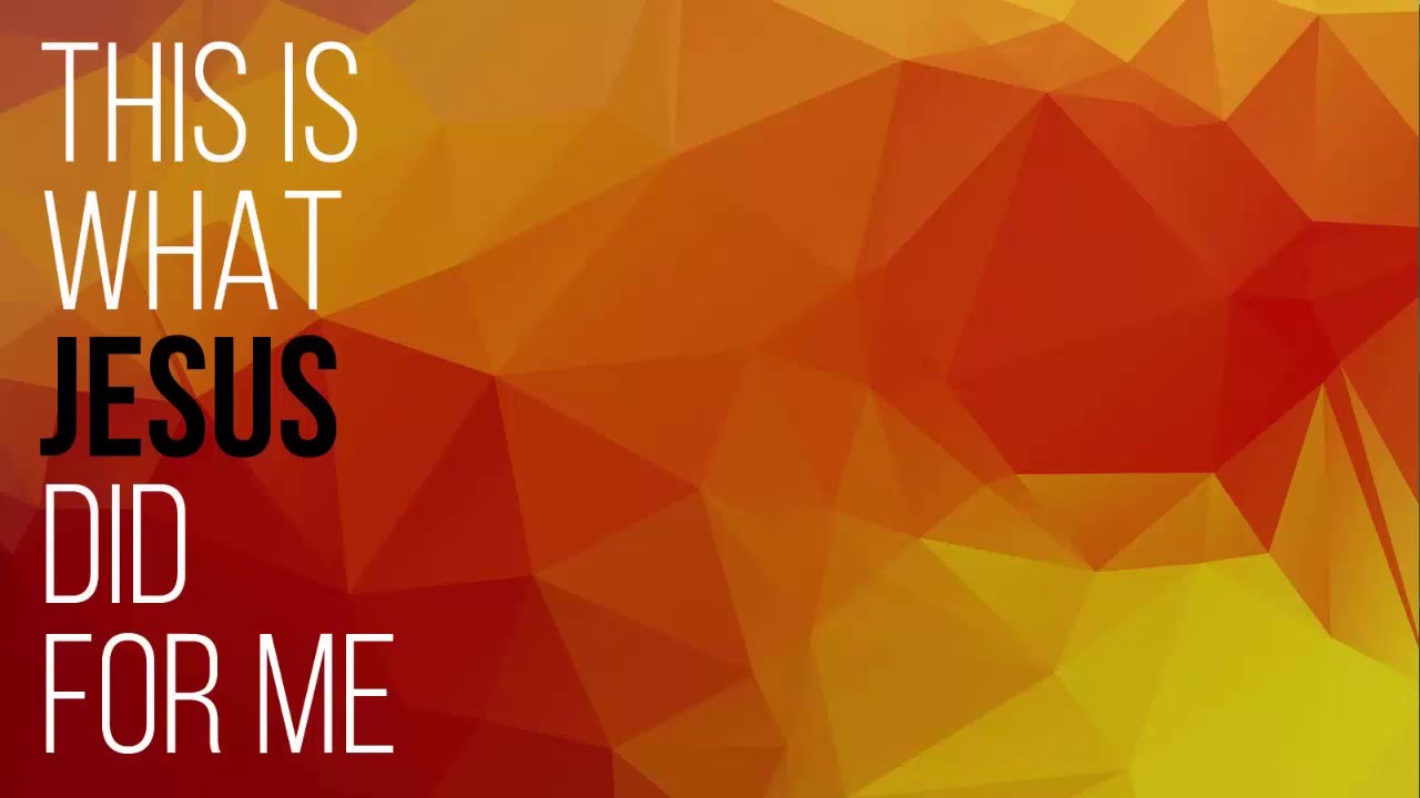 This is what Jesus did for me - Charlie Marsden - YouTube