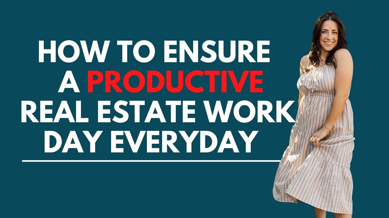My Highly Effective Real Estate Work Day Start Up Routine - YouTube
