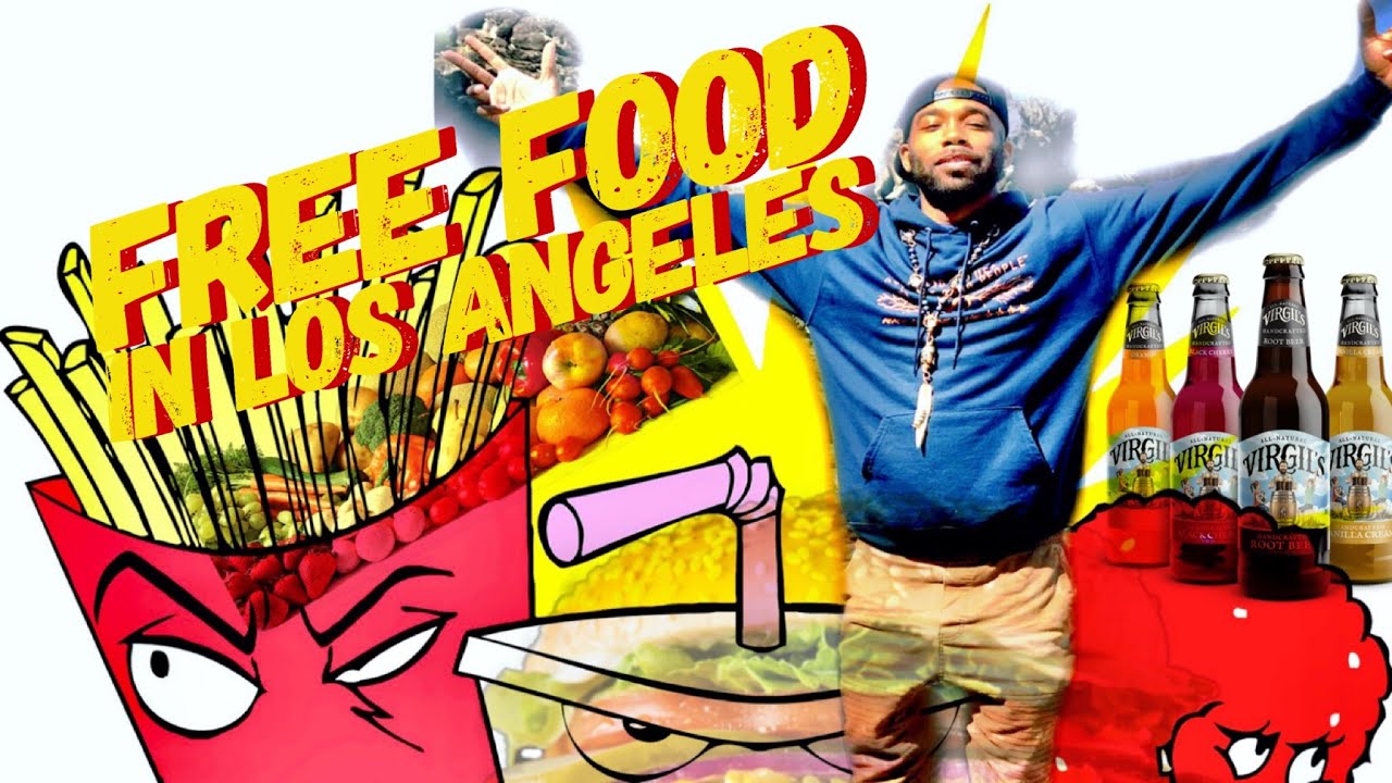 Los Angeles, CA Free Food Events: How to Get Free Food Today - YouTube