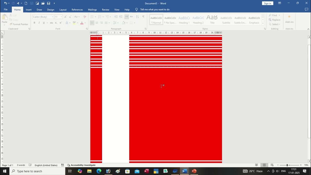create cover page design in ms word - YouTube