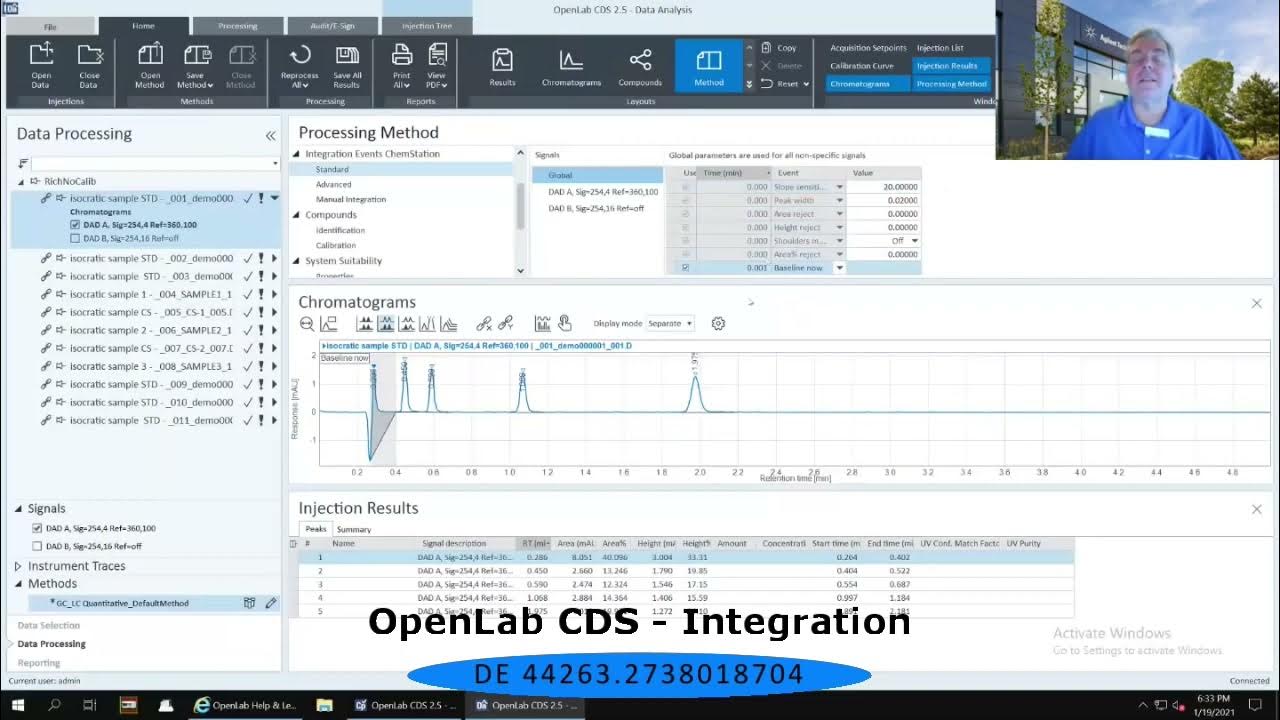 OpenLab CDS Data Analysis Integration DE 44263 2738018704 - YouTube