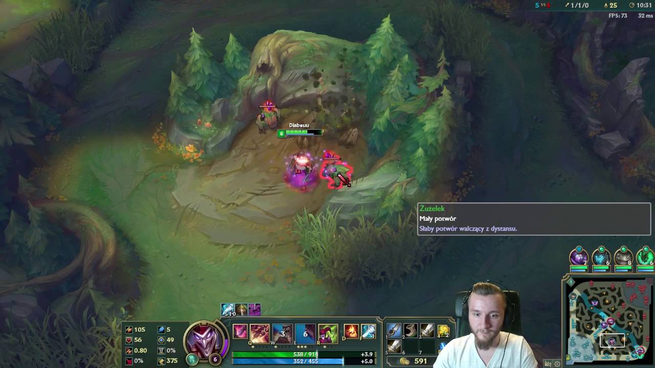 League of Legends PL #1 Shaco Taco || Diabeuu ( Gameplay / 60fps ...