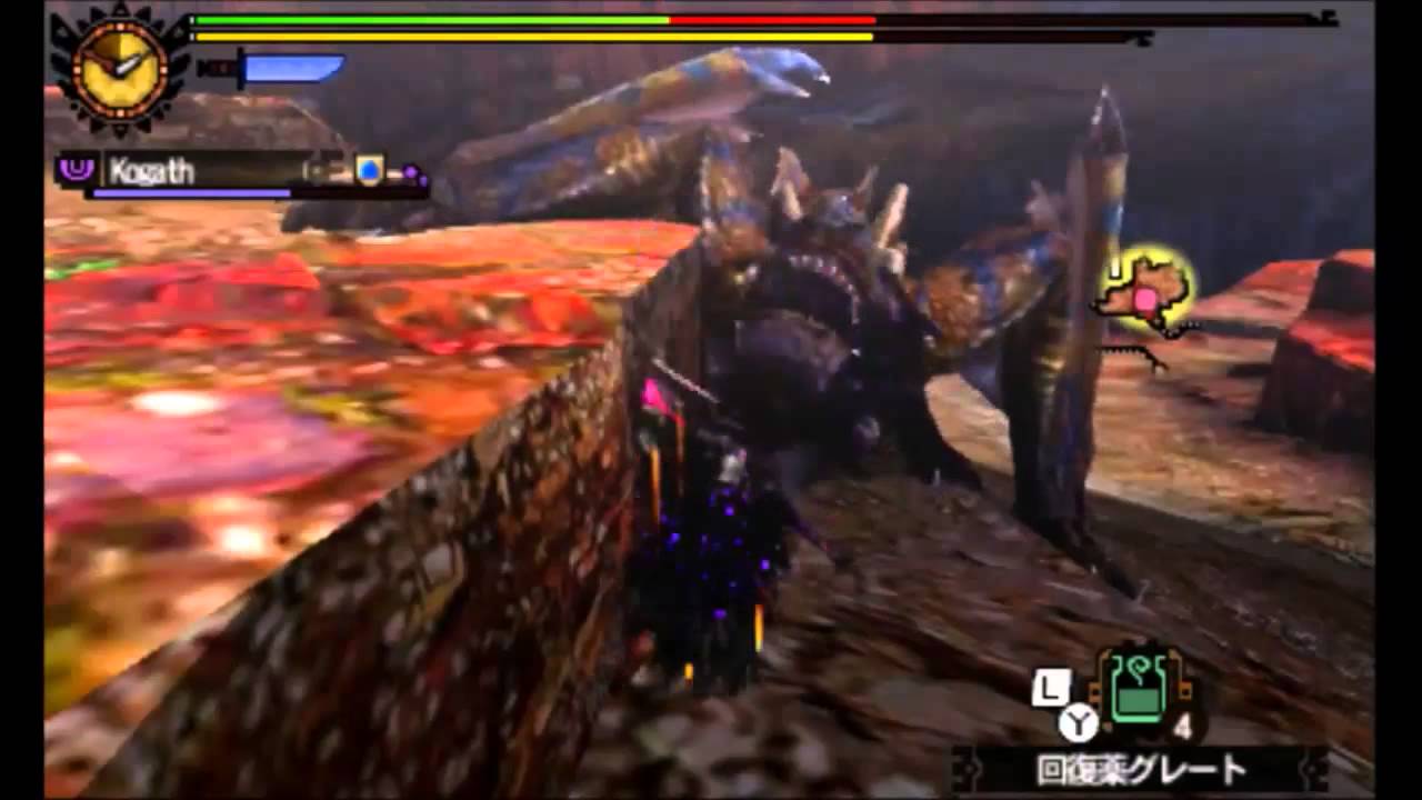Kogath - Monster Hunter 4 - Infected Tigrex - High Rank Online - YouTube