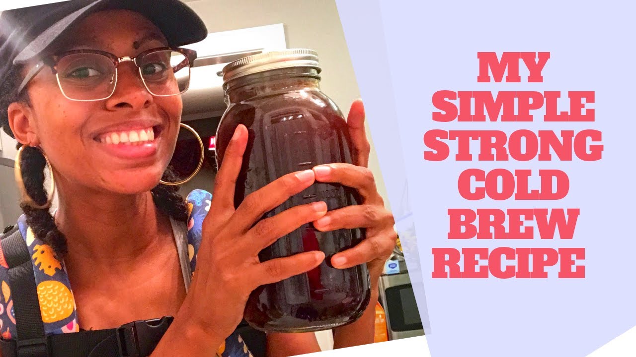 My Simple STRONG Cold Brew Recipe (IGTV Replay) - YouTube