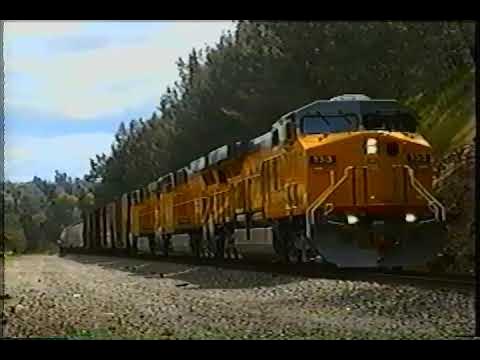 UP 7313 East at Auburn 1998 - YouTube