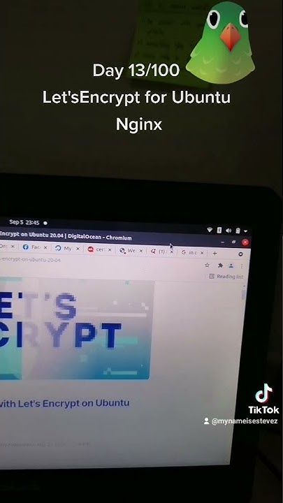 Letsencrypt for Ubuntu Nginx using certbot - YouTube