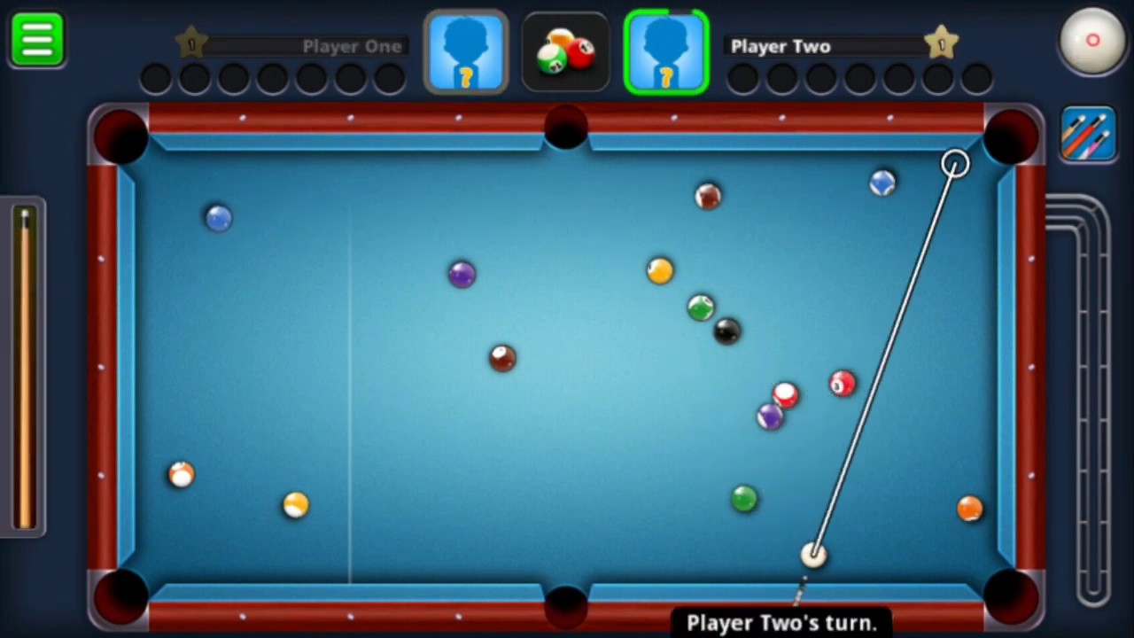 8 ball pool - realistic billiards match on small screen - YouTube