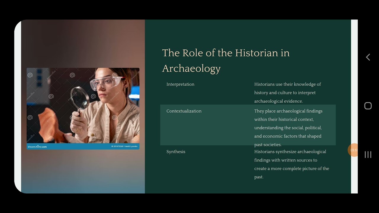 The historian and archeology junior cert history - YouTube