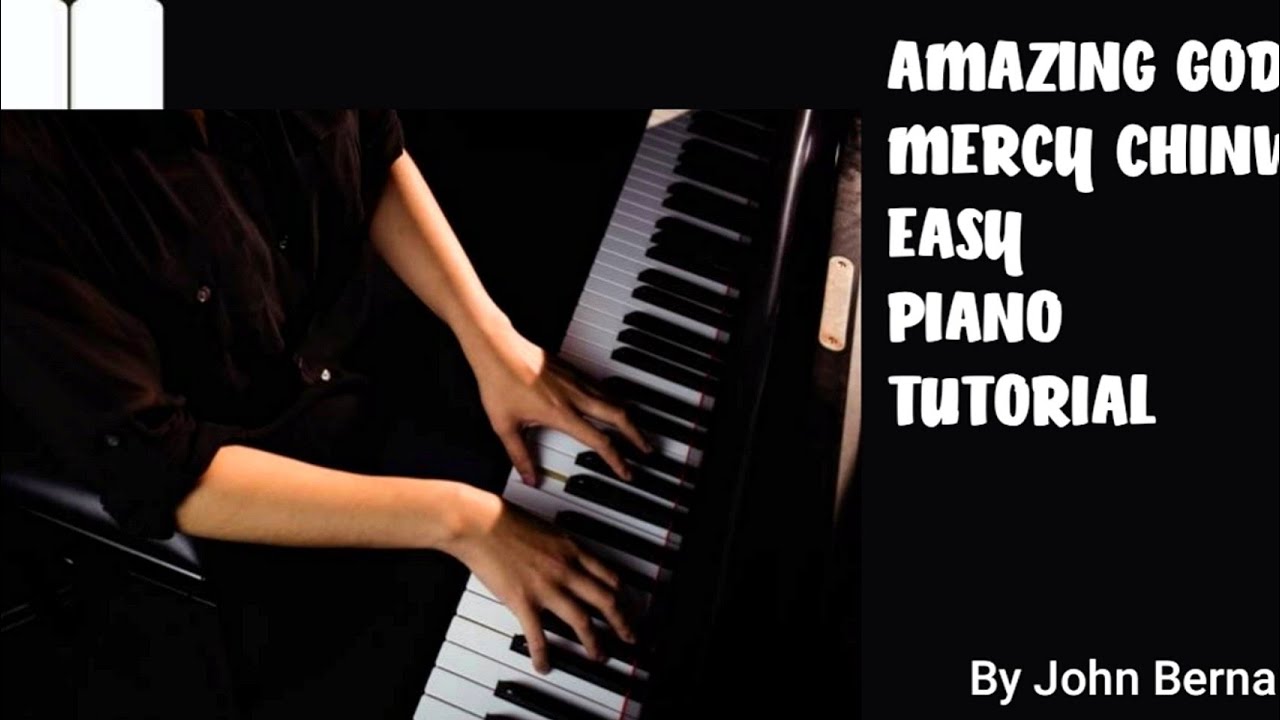 Amazing God Mercy Chinwo "Piano Chord Progression tutorial" - YouTube