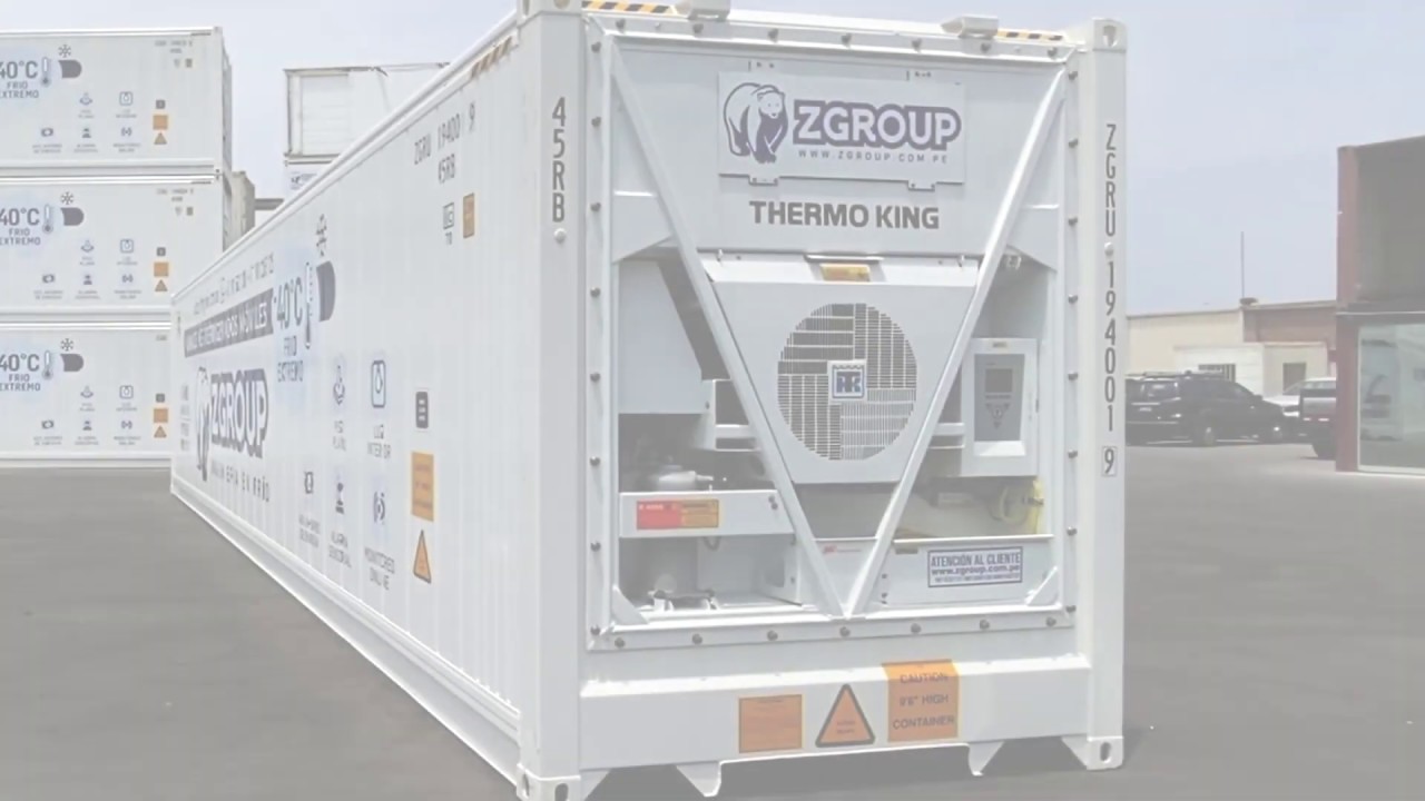 ZGROUP STORE REEFER CONTAINER - YouTube